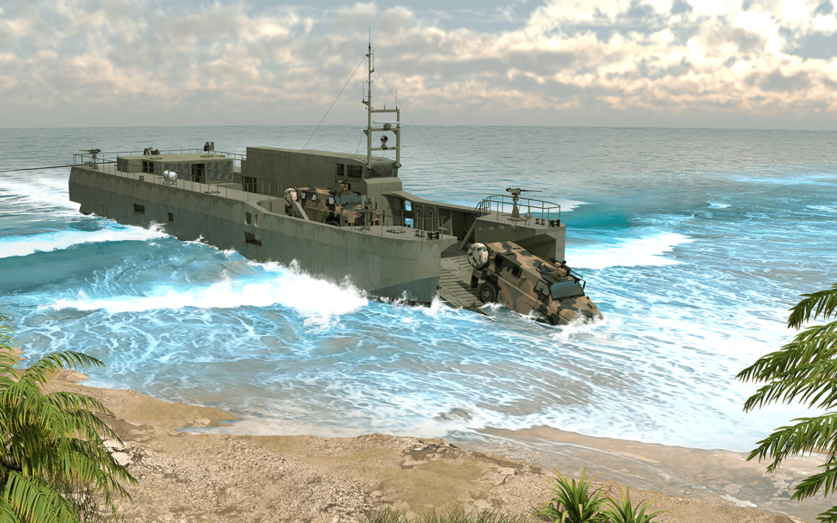 BMT CAIMEN Family of Landing Craft